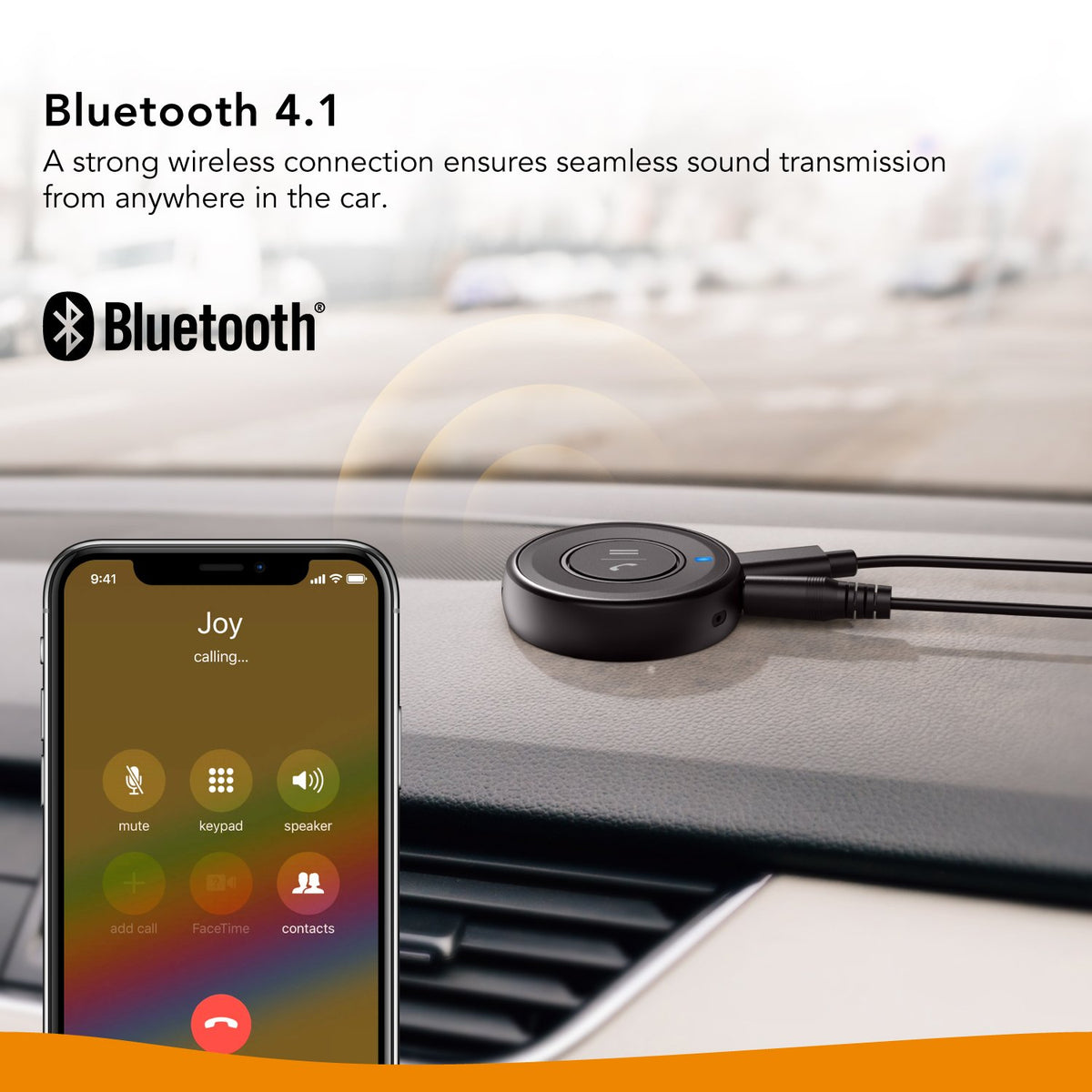 Roav Bluetooth Receiver, by Anker, with Bluetooth 4.1, CSR Bluetooth C ...